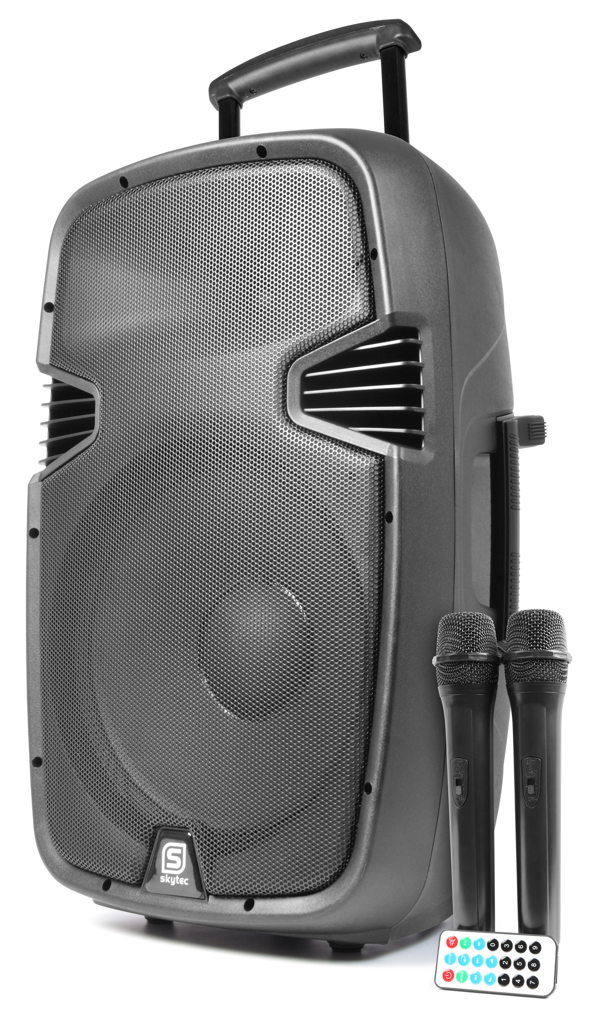 Vonyx SPJ-PA915 Mobile Amp ABS 15" 2 UHF